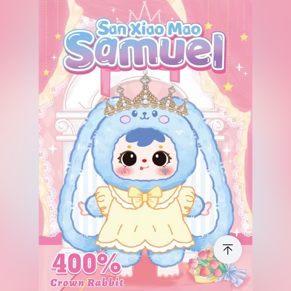 samuel | Accessories | Samuel 40 Crown Rabbit Series Plush Blind Box ...